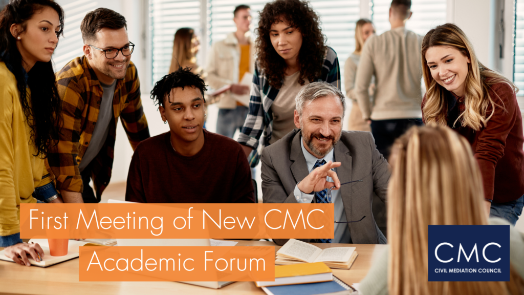 First Meeting of the Academic Forum — Civil Mediation