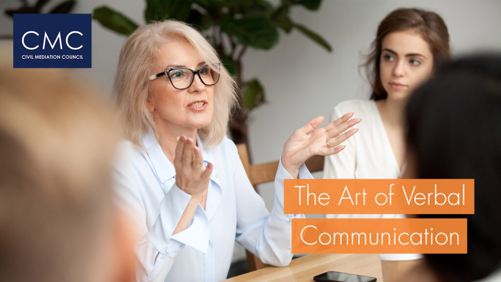The Art of Verbal Communication — Civil Mediation