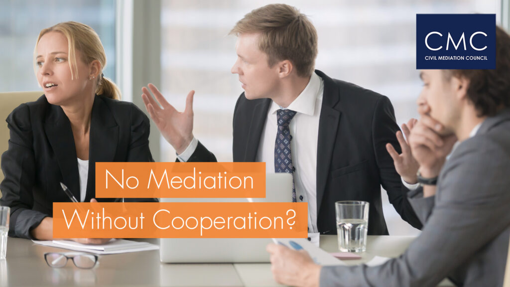 No Mediation Without Cooperation? — Civil Mediation