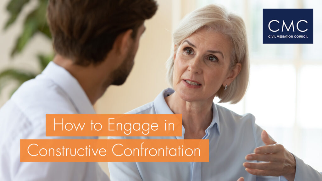 Planning a Constructive Confrontation Strategy — Civil Mediation