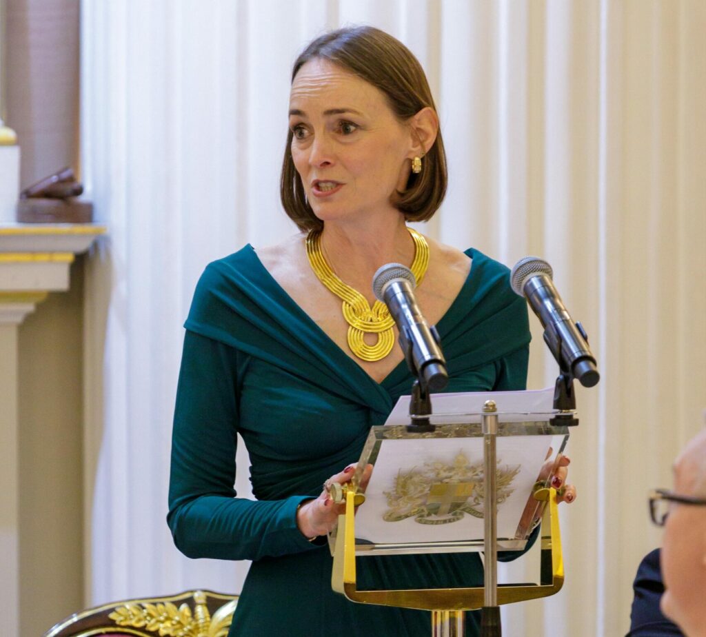 Rebecca Clark Delivers Keynote Speech at Archbishop's Dinner 2024 ...